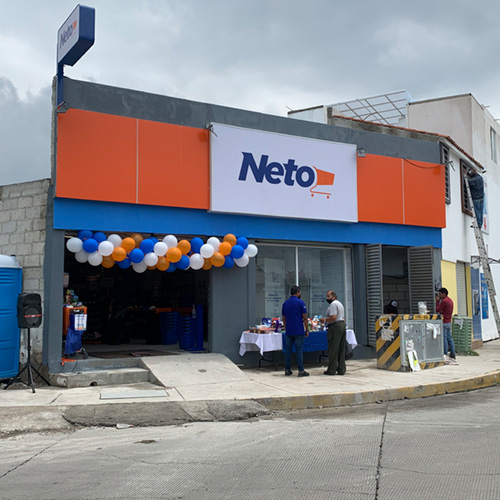 Tiendas Neto, Pachuca - Area Construccion